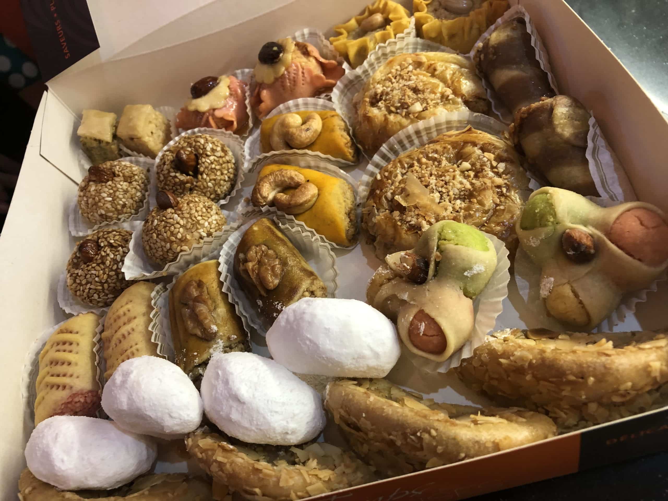 Les pâtisseries - Aux délices de l'orient